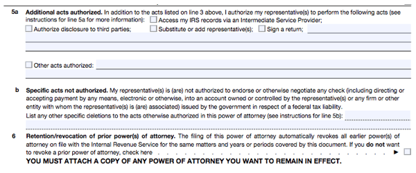 All About IRS Form 2848 - SmartAsset