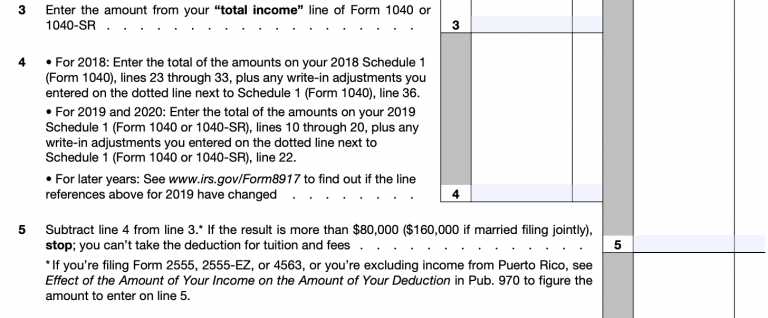 Step-by-Step Guide for Filling out Form 8917 - SmartAsset
