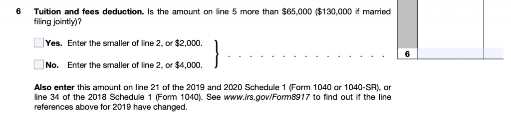 Step-by-Step Guide for Filling out Form 8917 - SmartAsset