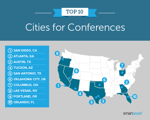Best Cities for Conferences - 2021 Edition - SmartAsset