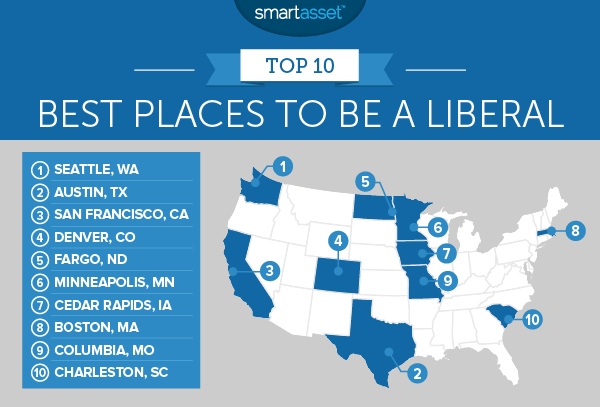 The Best Places to be a Liberal or Conservative - SmartAsset
