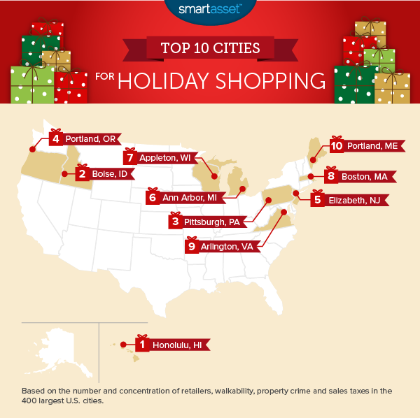 The Best Cities for Holiday Shopping - SmartAsset